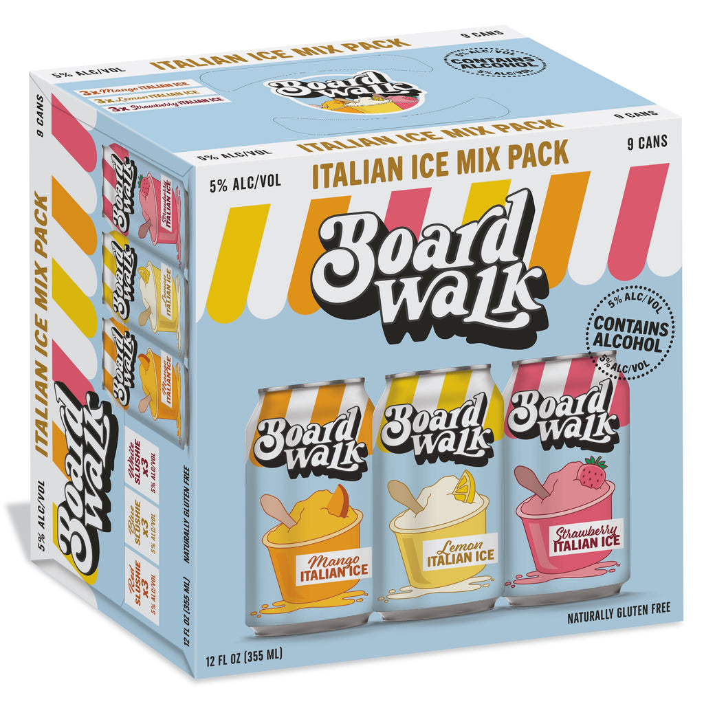 Boardwalk Italian Ice Mix Pack – Downeast Cider